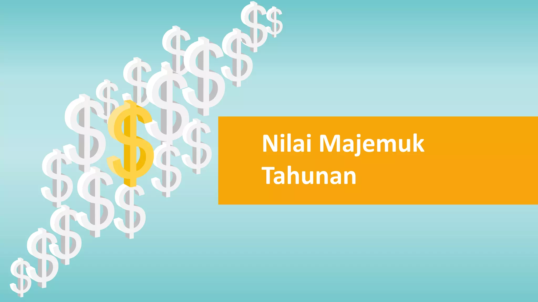 Nilai Waktu Dari Uang Time Value Of Money Ppt