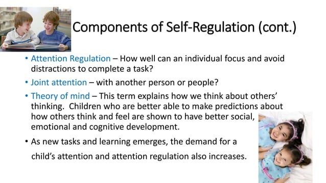 Supporting self regulation skills [recovered] | PPT