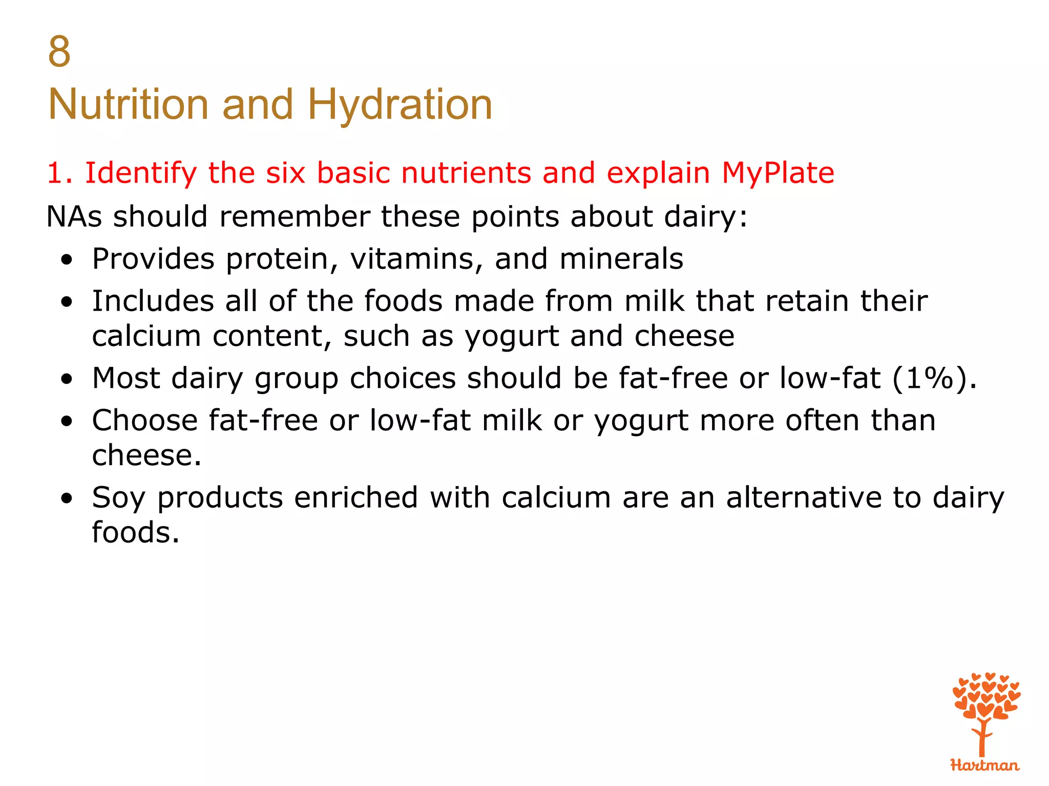 Nutrition and hydration | PPT