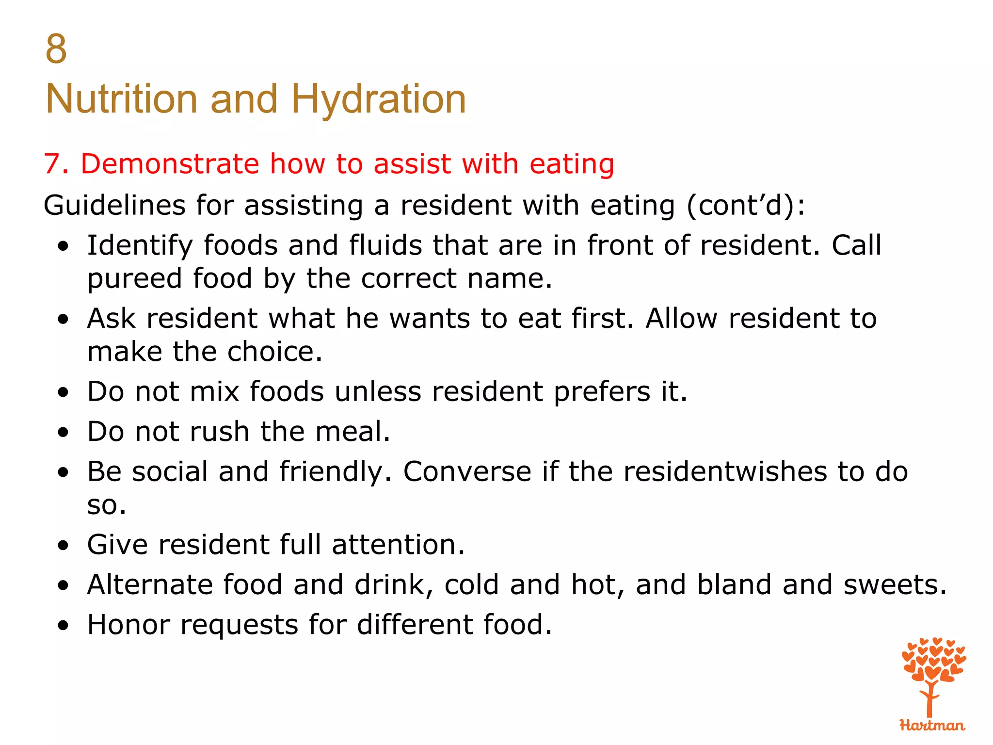 Nutrition and hydration | PPT