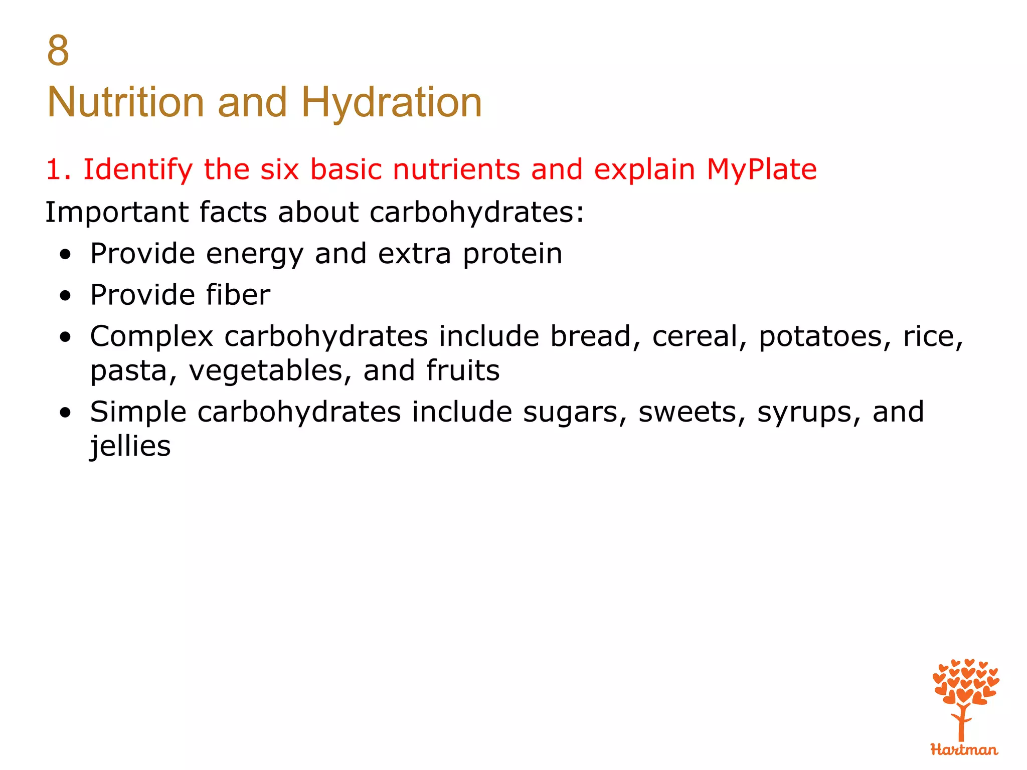 Nutrition and hydration | PPT