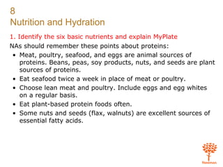 Nutrition and hydration | PPT