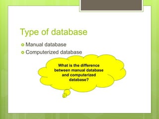 Building a-database | PPT