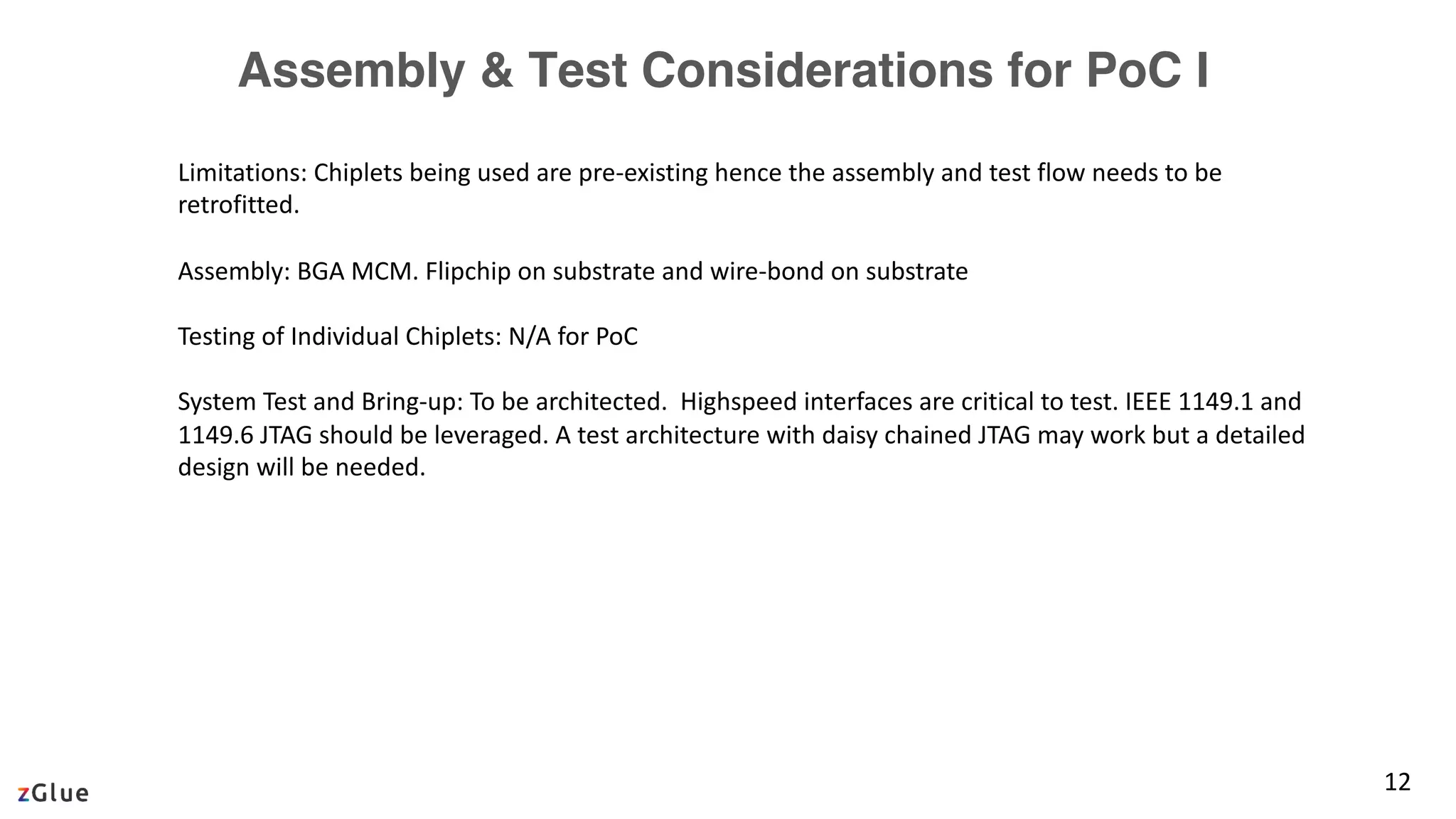 Design And Testing Challenges For Chiplet Based Design Assembly And Test View Pdf