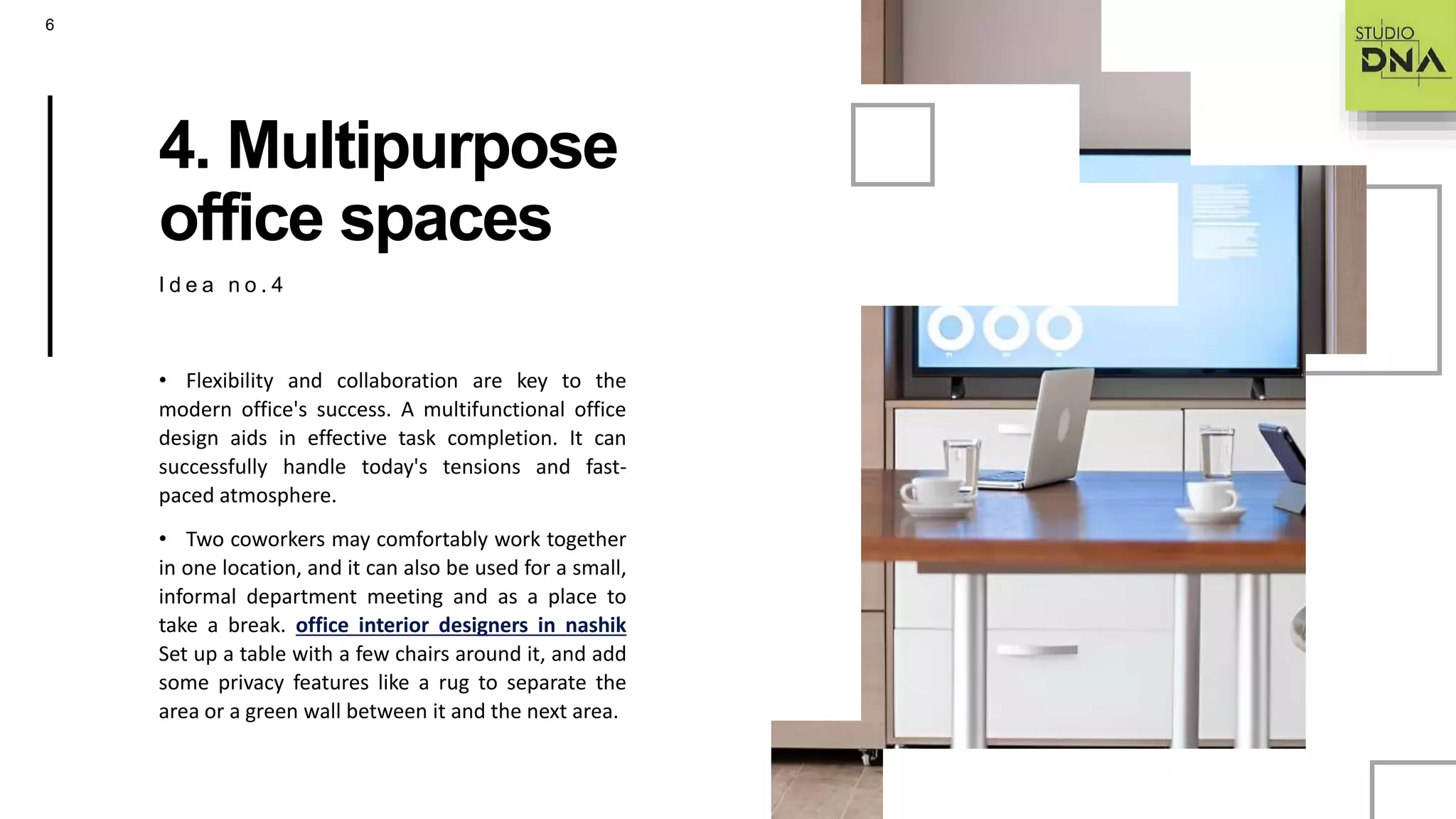 8 Office Interior Design Ideas - StudioDNA.pptx