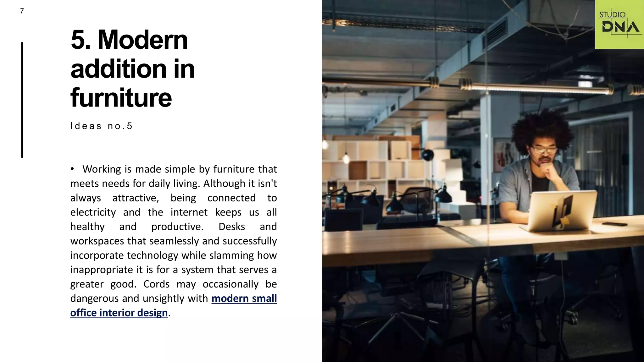 8 Office Interior Design Ideas - StudioDNA.pptx