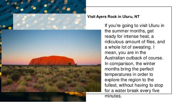 8 Of The Best Spots To Visit In Australia During The Winter | Nick ...