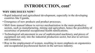 8_OHS_AT_WORKPLACE-2.pptx | Diseases and Conditions | Medical Health