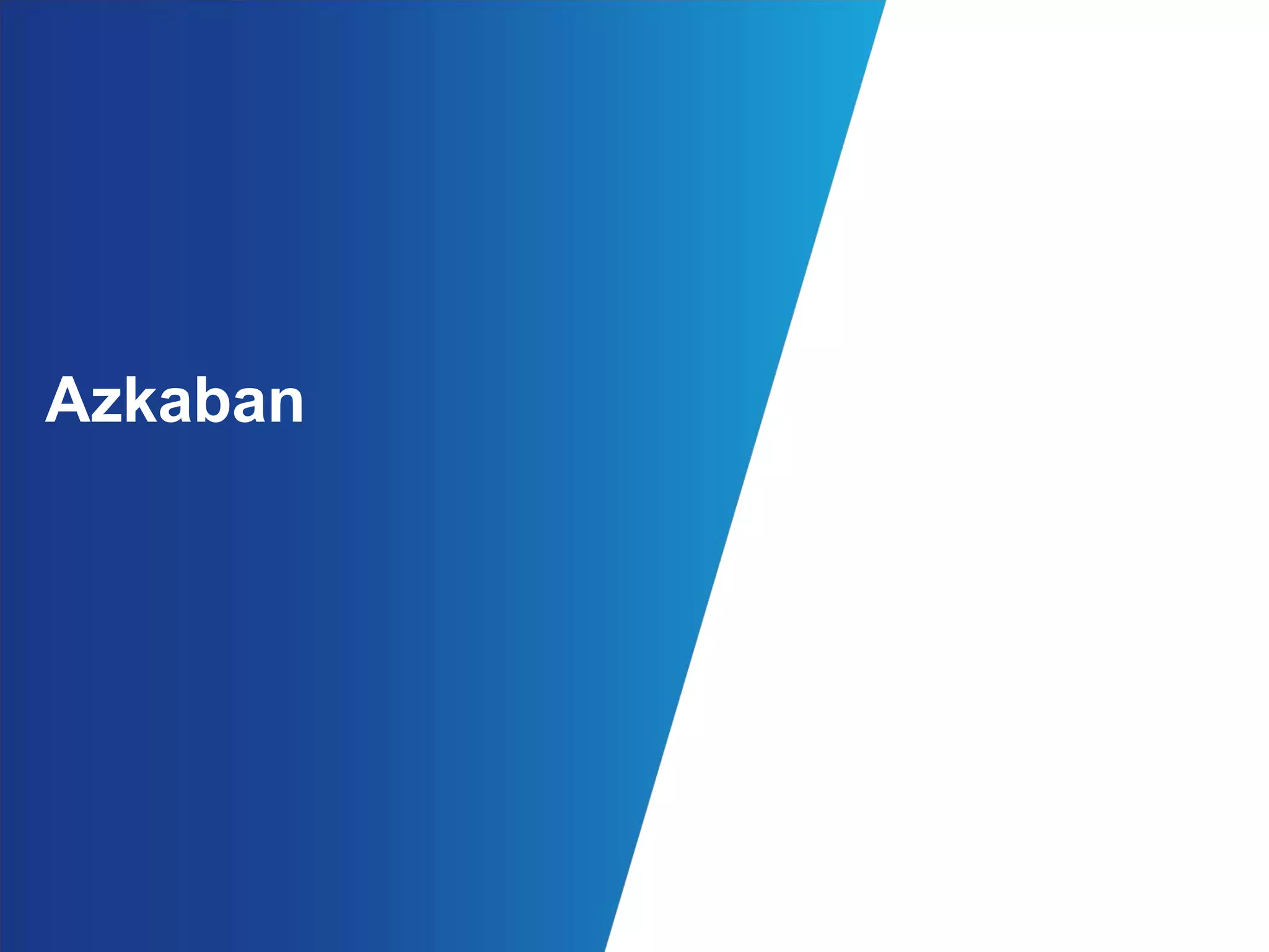 Azkaban Workflow Schedulerautomation Engine Ppt
