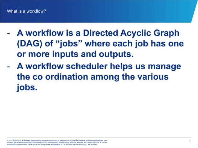 Azkaban - WorkFlow Scheduler/Automation Engine | PPT
