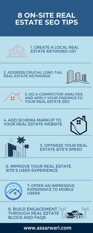 8 on-site real estate SEO tips | PDF