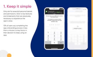 8 Onboarding Tips to Get App Users Hooked | PPT