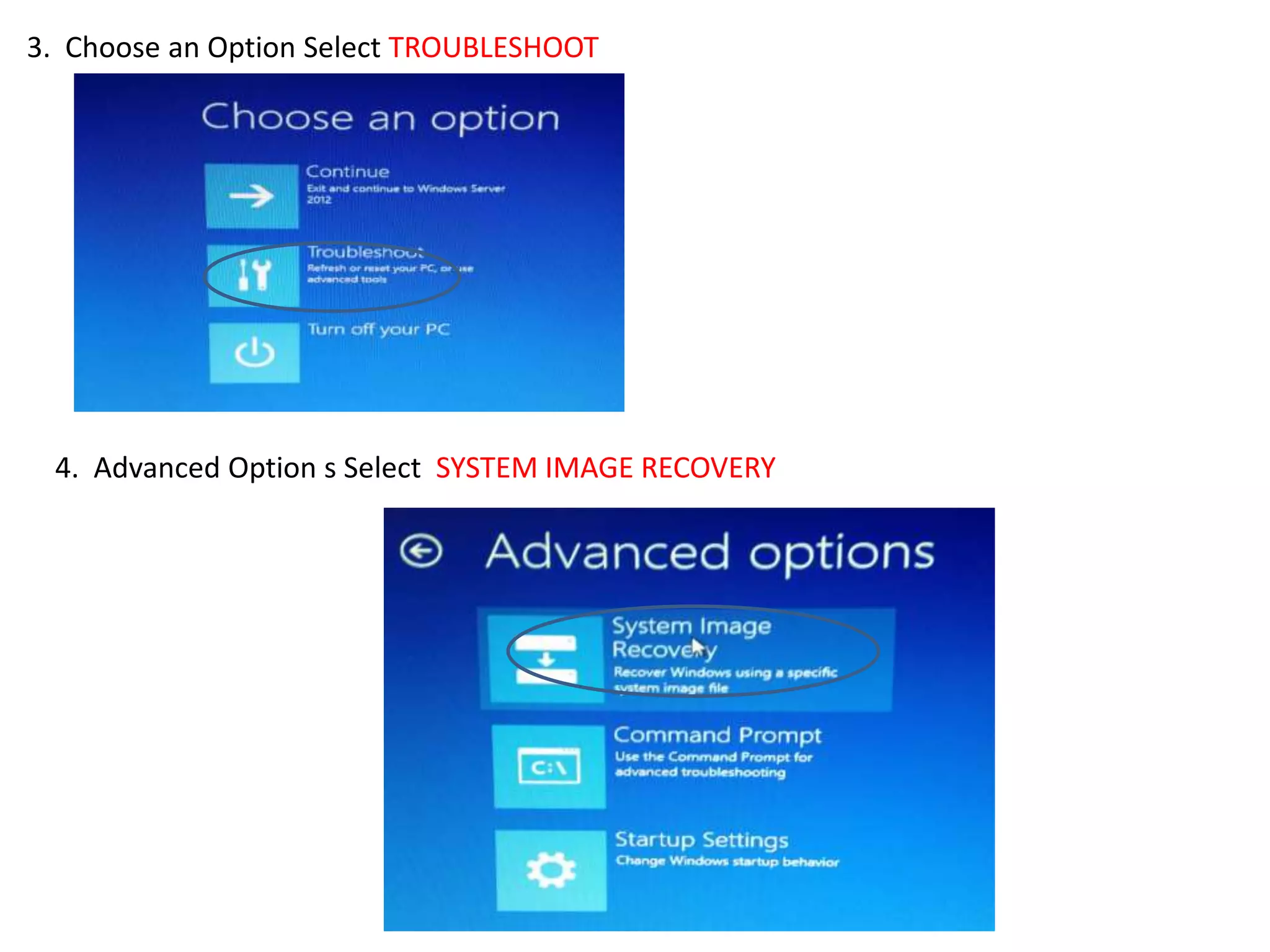 8 One Step Recovery Key F8.pptx