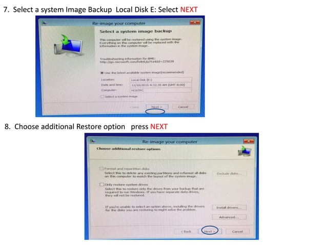 8 One Step Recovery Key F8.pptx