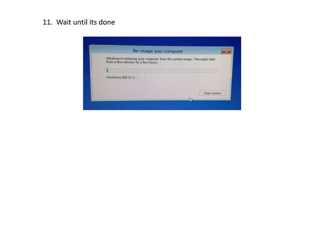 8 One Step Recovery Key F8.pptx