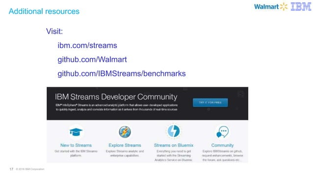 Walmart & IBM Revisit the Linear Road Benchmark- Roger Rea, IBM | PPT