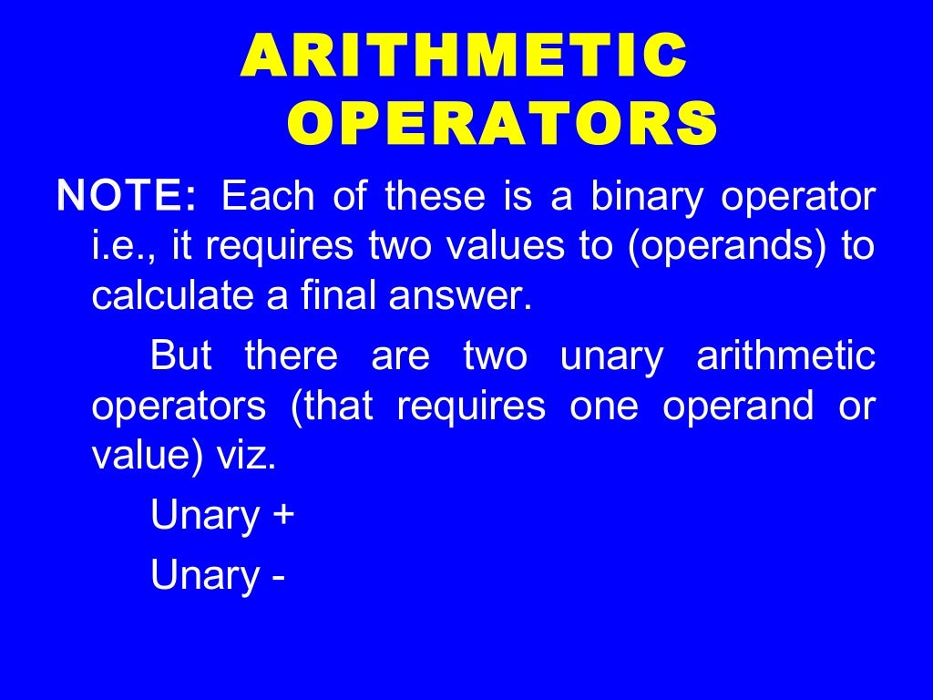 operators and expressions in c++