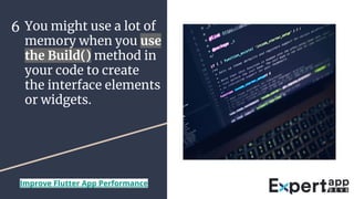 8 Optimization Tips to Improve Your Flutter App Performance | PPT