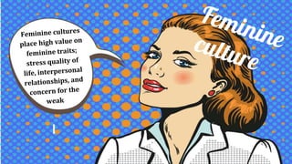 Hofstede Dimensions: Masculinity vs. Femininity | PPTX