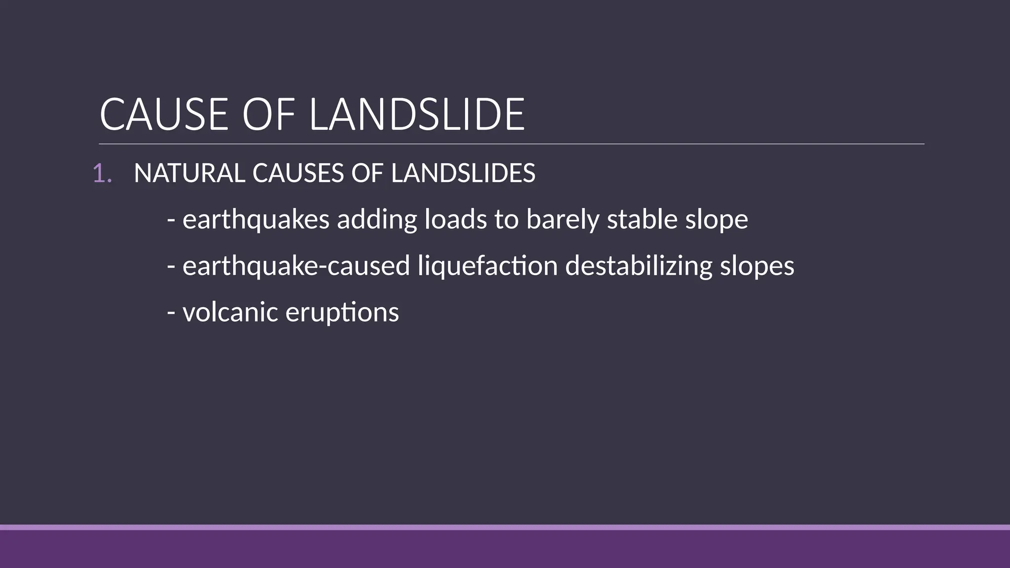 8 OTHER RELATED GEOLOGICAL HAZARDS - landslide.pptx