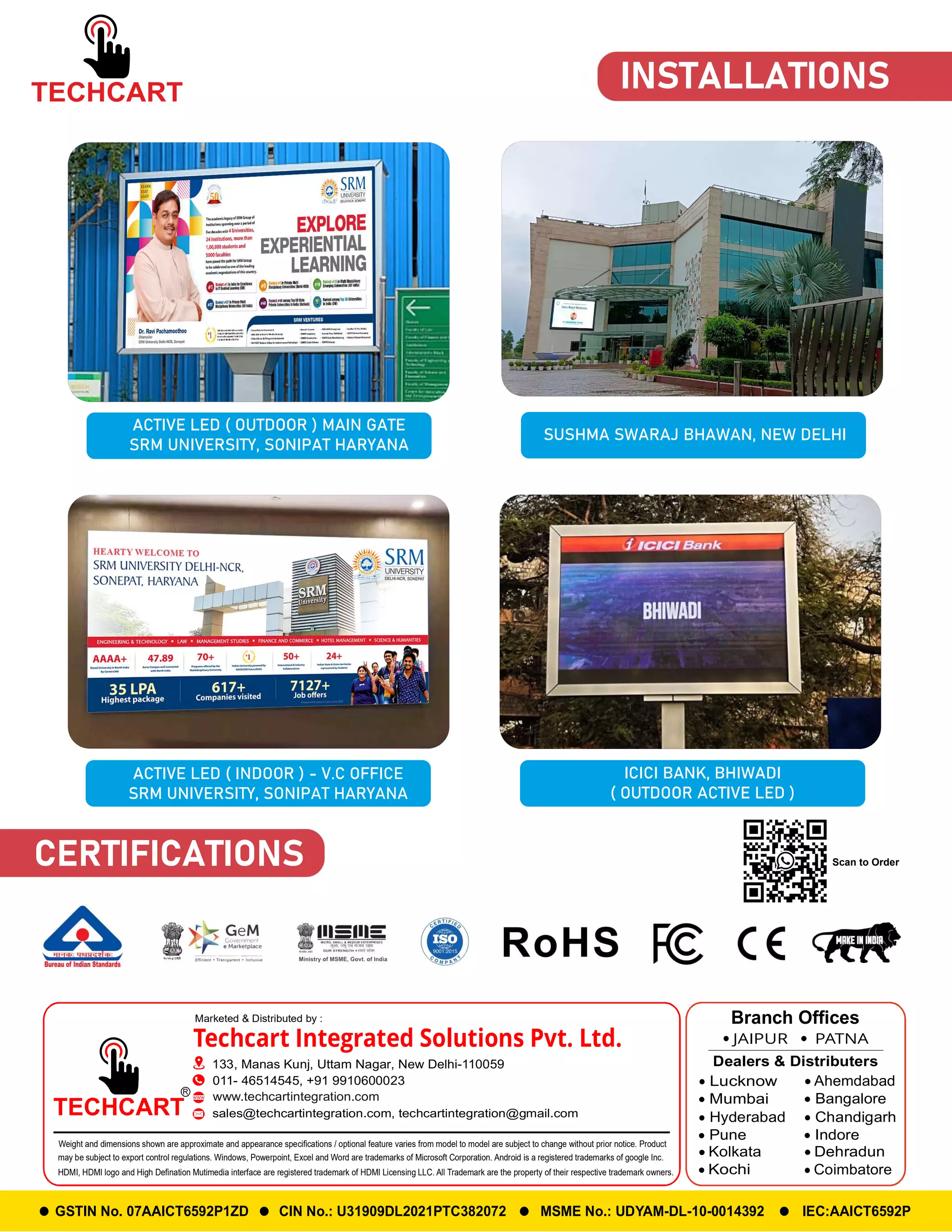 Techcart Integrated Solutions Pvt. Ltd. | PDF