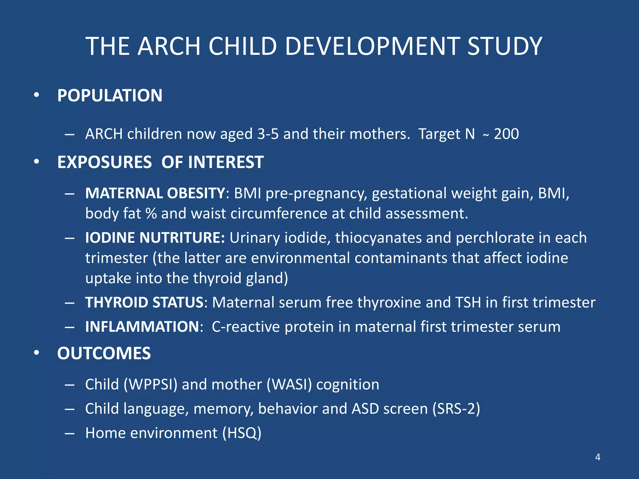 ARCH Child Development | PPTX