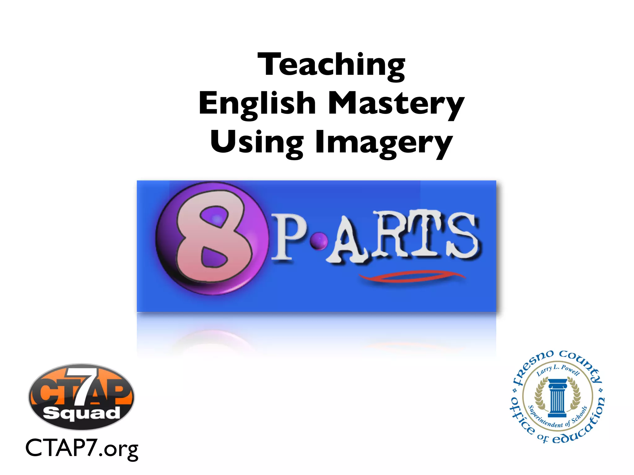 Teaching English Mastery with Imagery | PDF