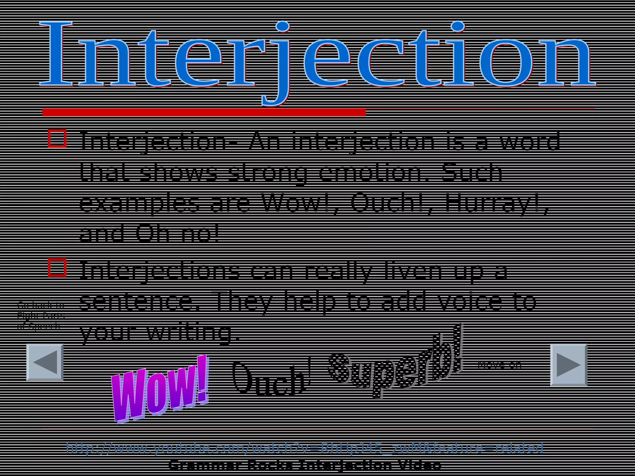 8 parts of speech complete | PPT