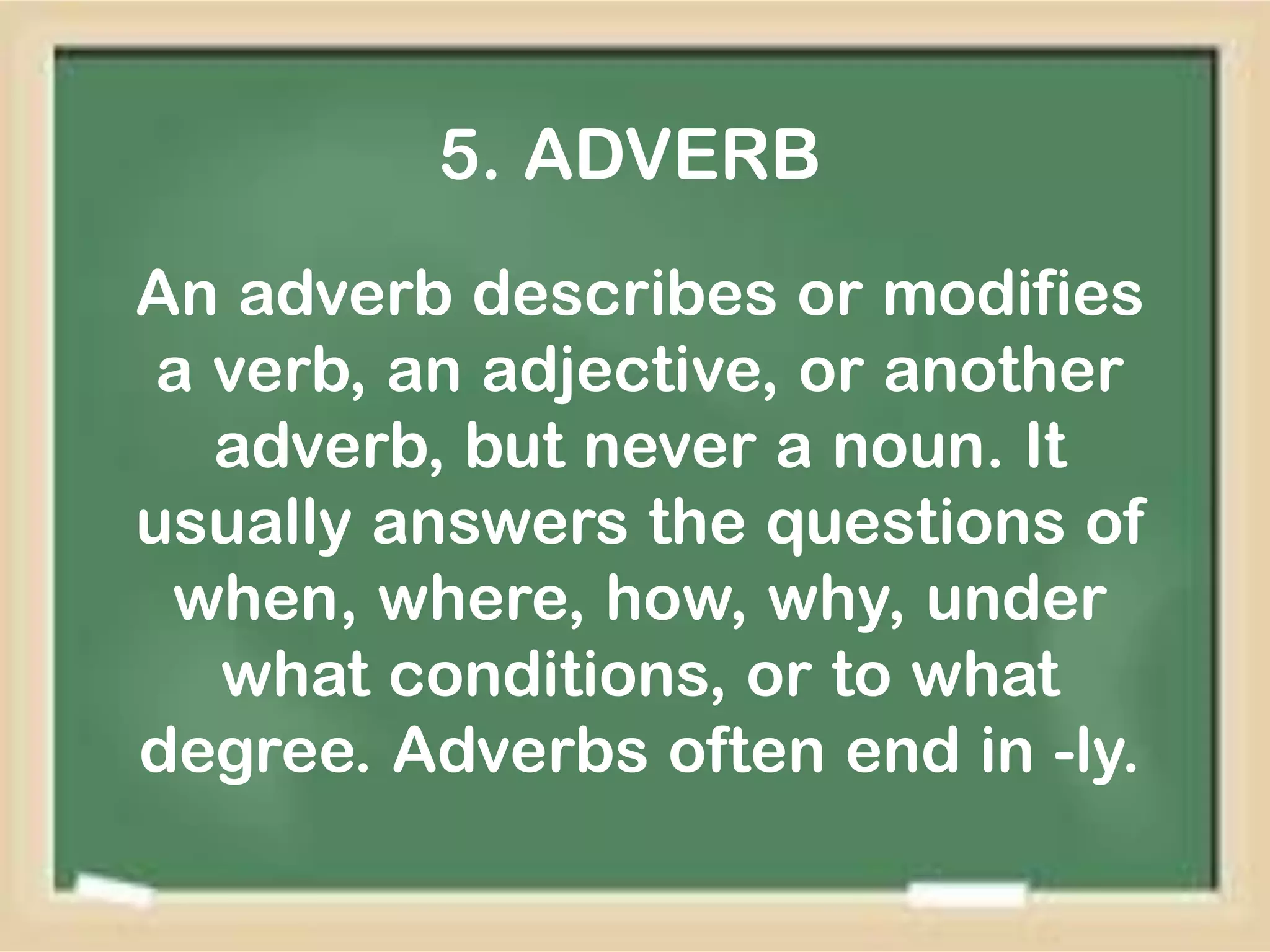 8 parts of speech ppt | PDF