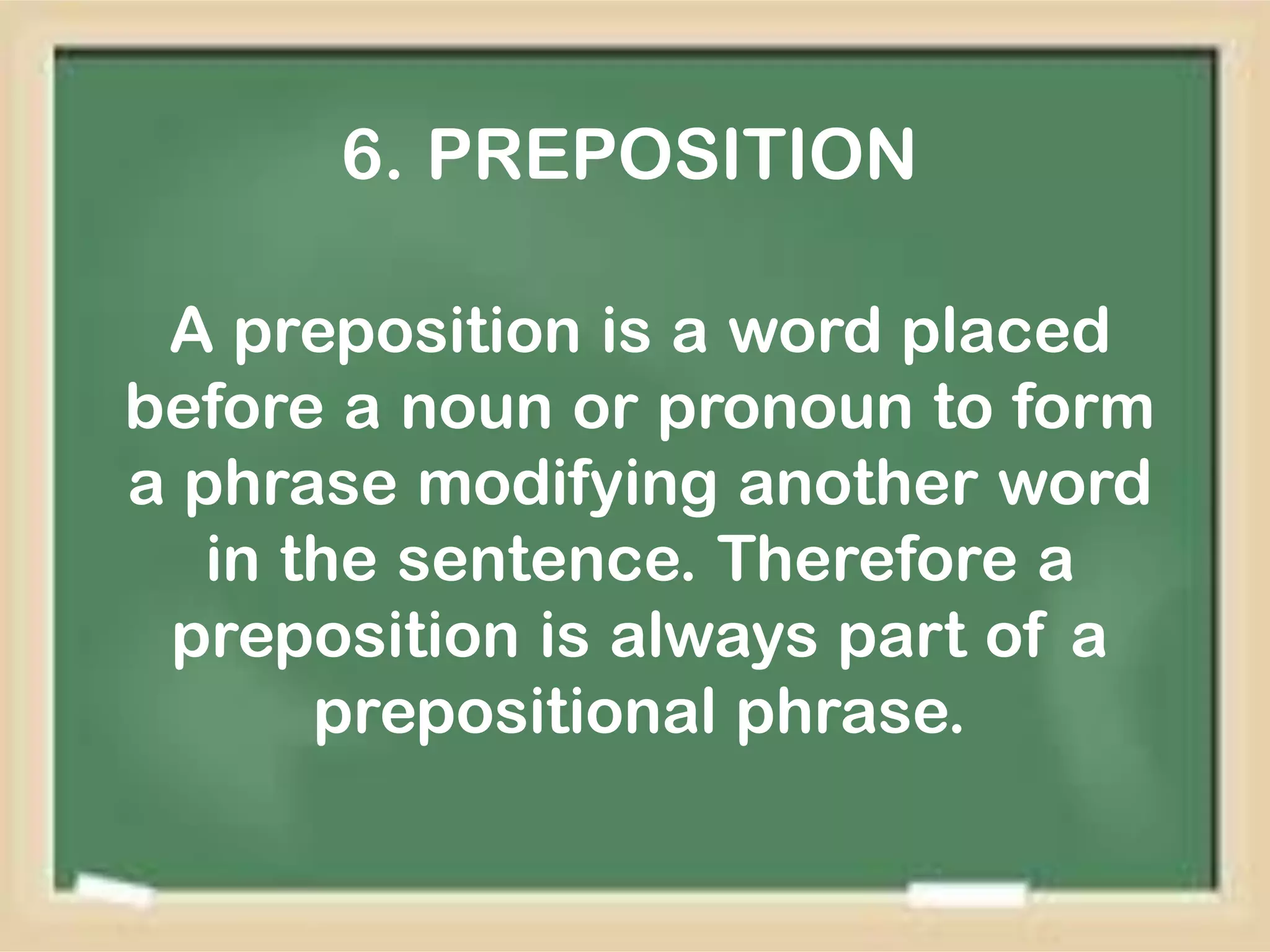 8 parts of speech ppt | PDF