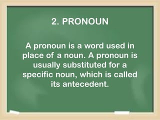 8 parts of speech ppt | PDF