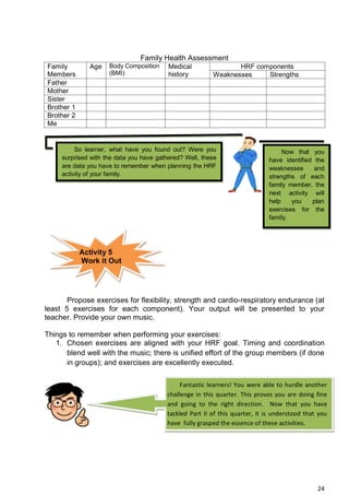 Grade 8 Learning Module in Physical Education - Complete | PDF