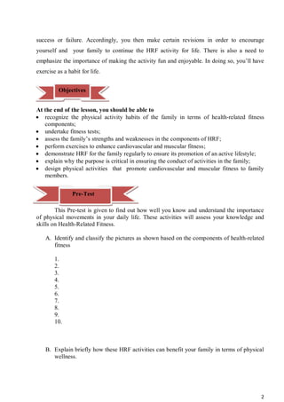 Grade 8 Learning Module in Physical Education - Complete | PDF