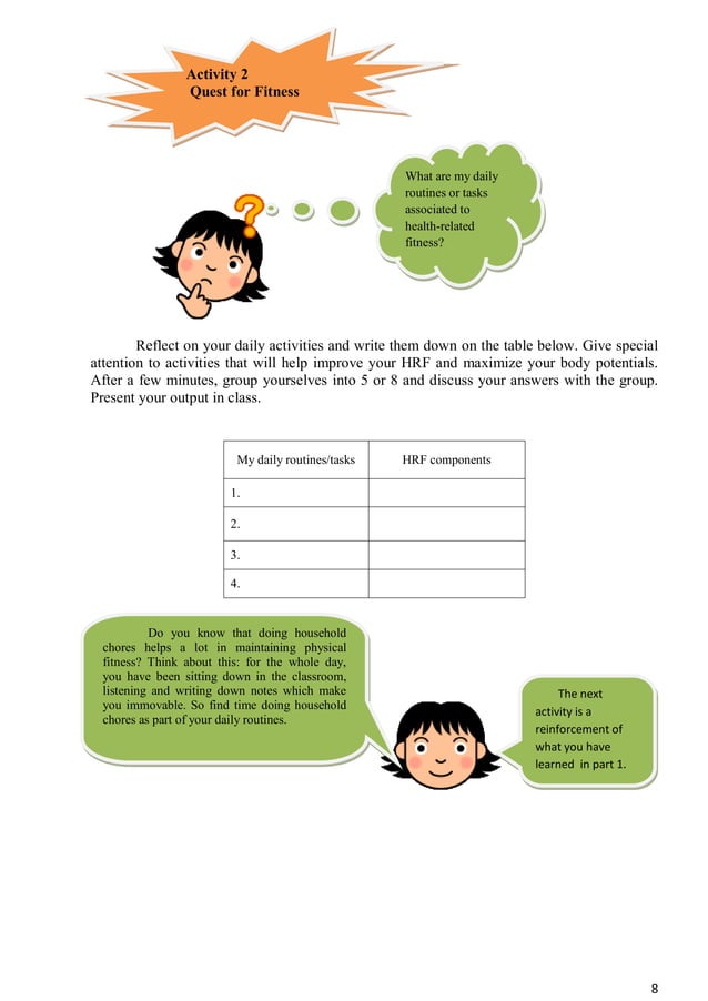 Grade 8 Learning Module in Physical Education - Complete | PDF