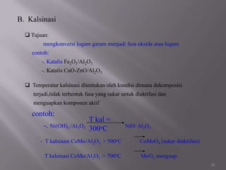 pembuatan katalis | PPT
