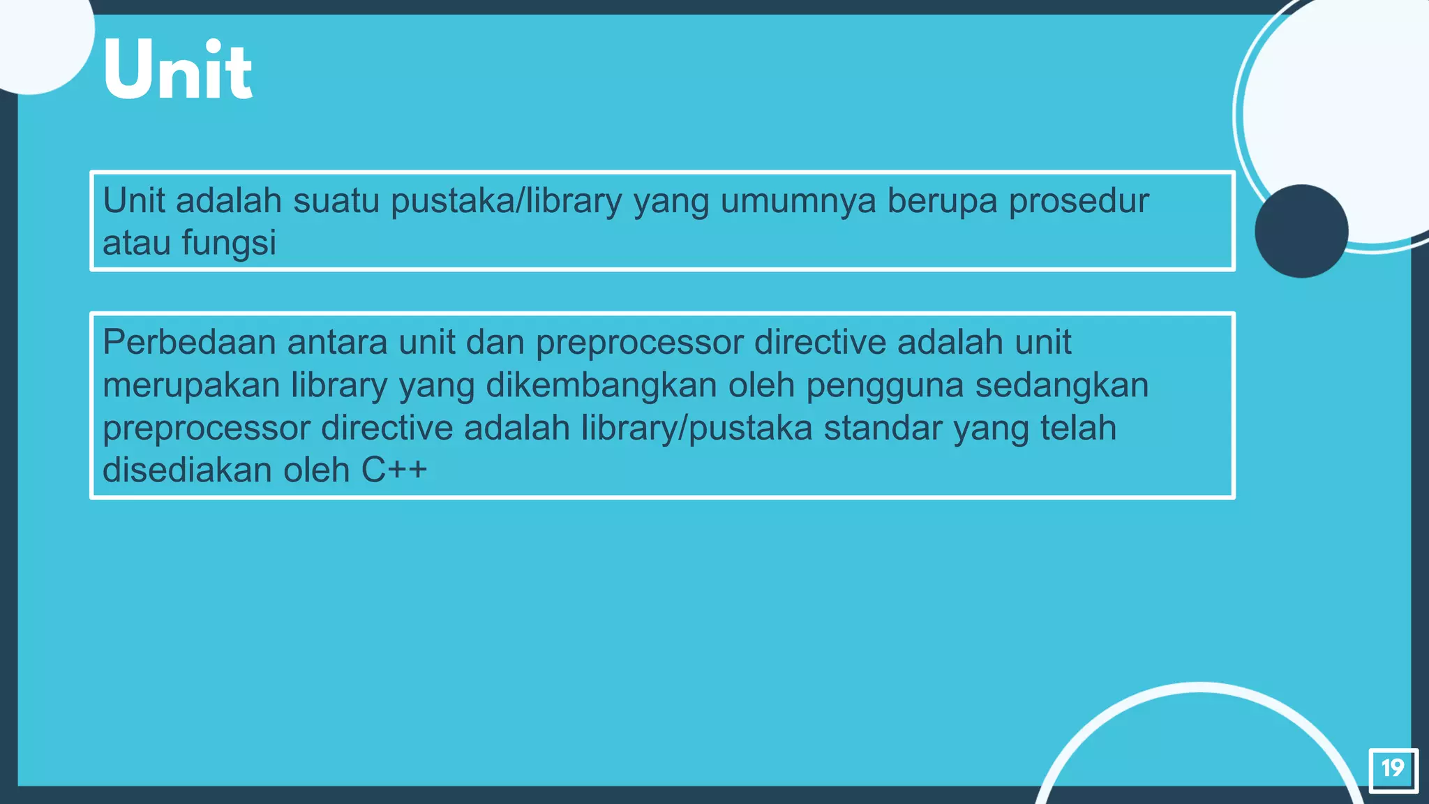 Dasar-Dasar Pemrograman - 8 Pemrograman Modular | PDF