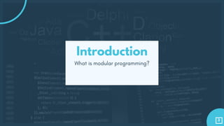 Dasar-Dasar Pemrograman - 8 Pemrograman Modular | PDF