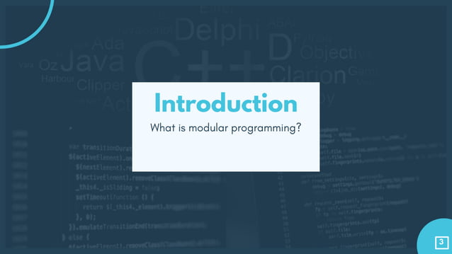 Dasar-Dasar Pemrograman - 8 Pemrograman Modular | PDF