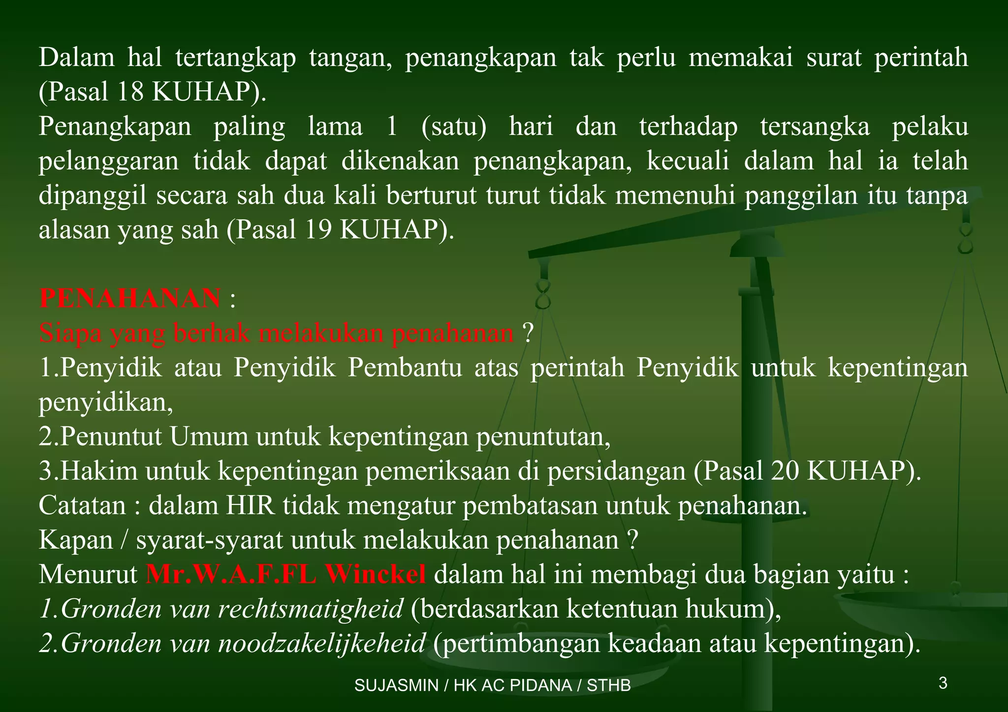 8 penangkapan penahanan | PPT