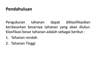 8 pengukuran tahanan | PPTX