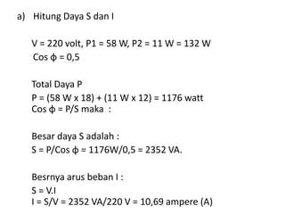 8 perbaikan faktor daya | PDF