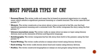 8 Personal narrative essay-creative nonfiction.pptx