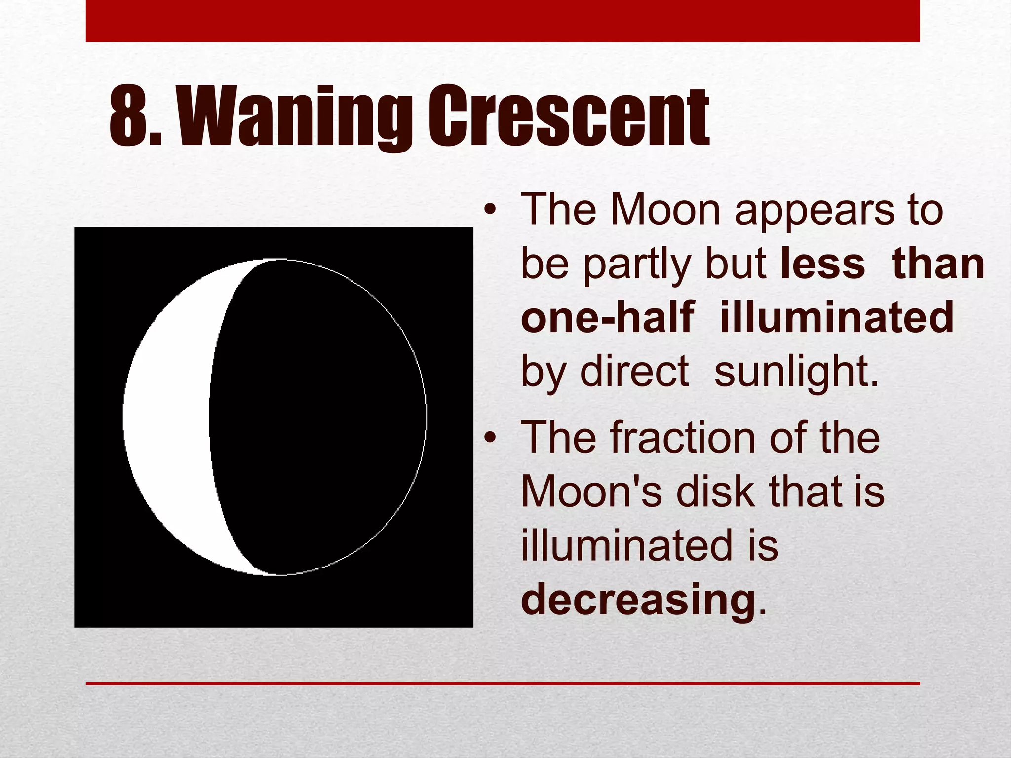 8 phases of the moon | PPTX
