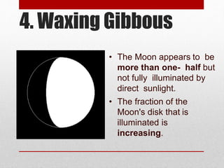 8 phases of the moon | PPTX