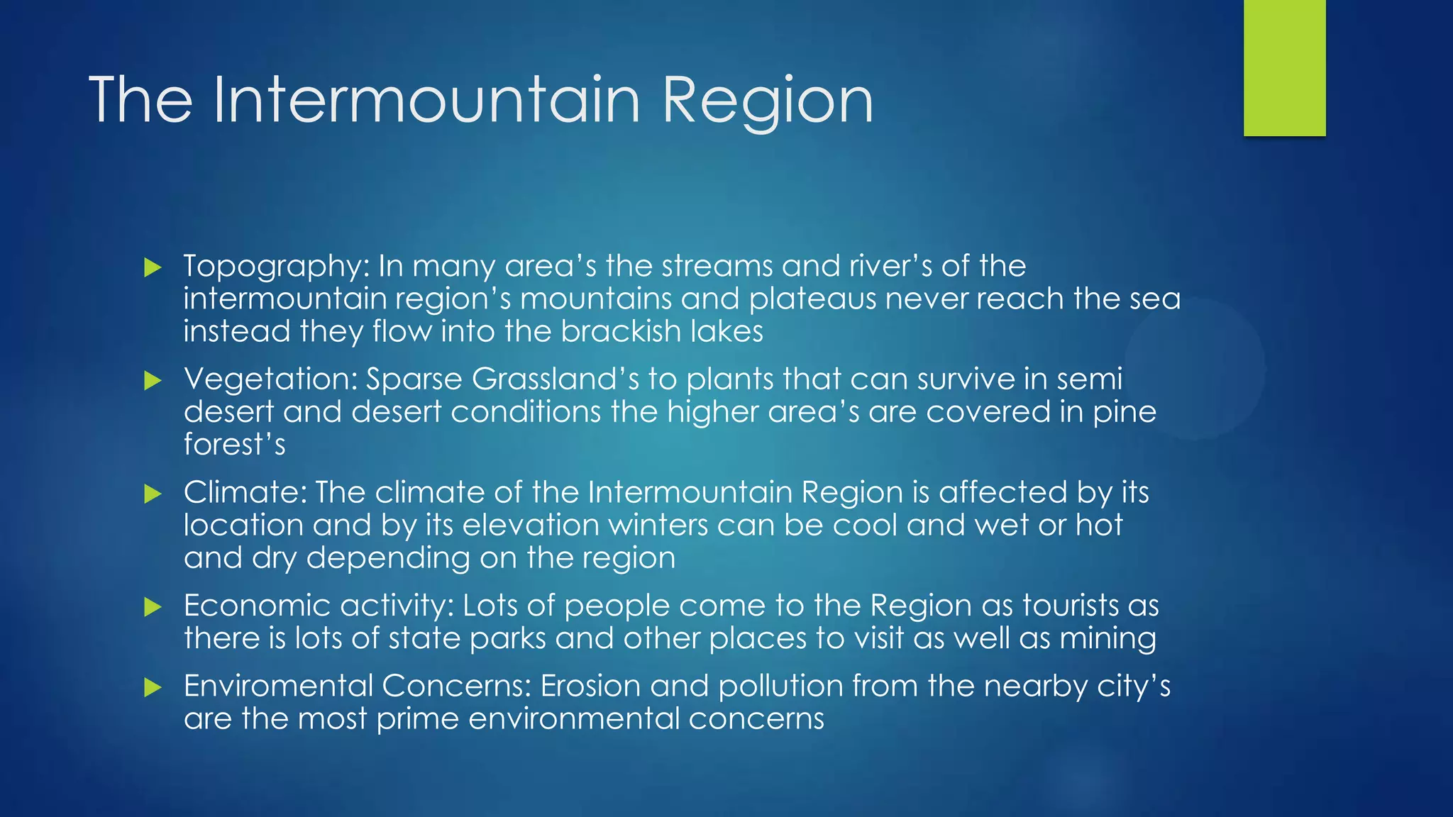 8 physical regions of north america | PPTX