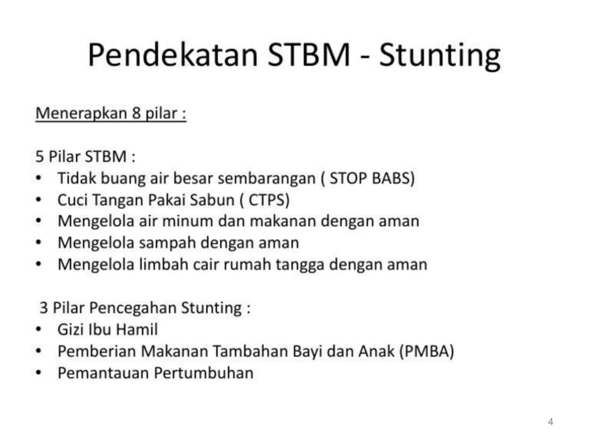 8 pilar stbm stunting dan penjelasan cara mengatasi stunting pada anak.pptx