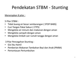 8 pilar stbm stunting dan penjelasan cara mengatasi stunting pada anak.pptx