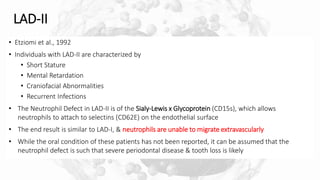 PMN DISORDERS & PERIODONTAL DISEASES | PPTX