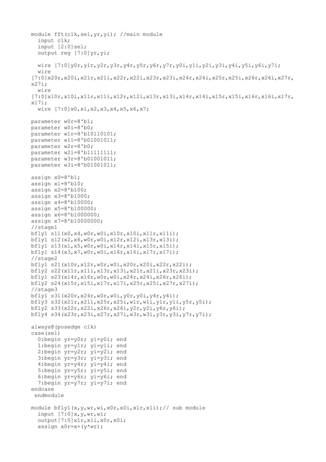 8 point DFT | TXT | Programming Languages | Computing