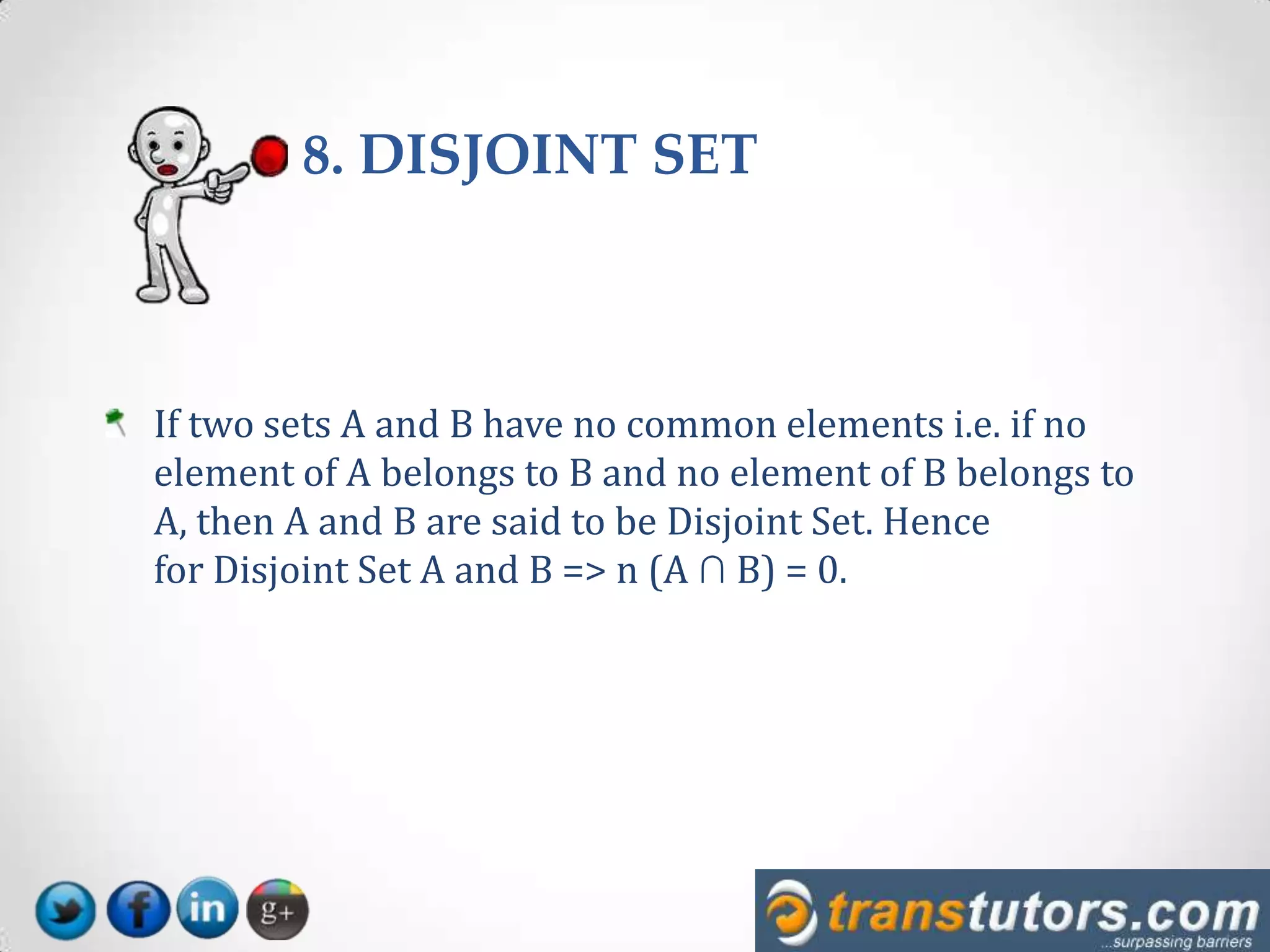 8 points you must to know about set theory | PPTX